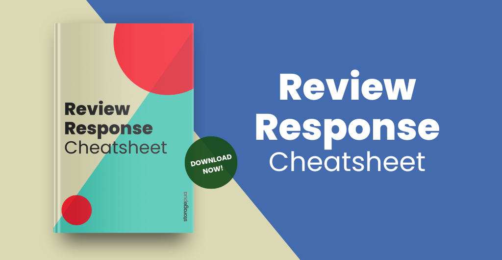 Review Response Cheatsheet | StoragePug